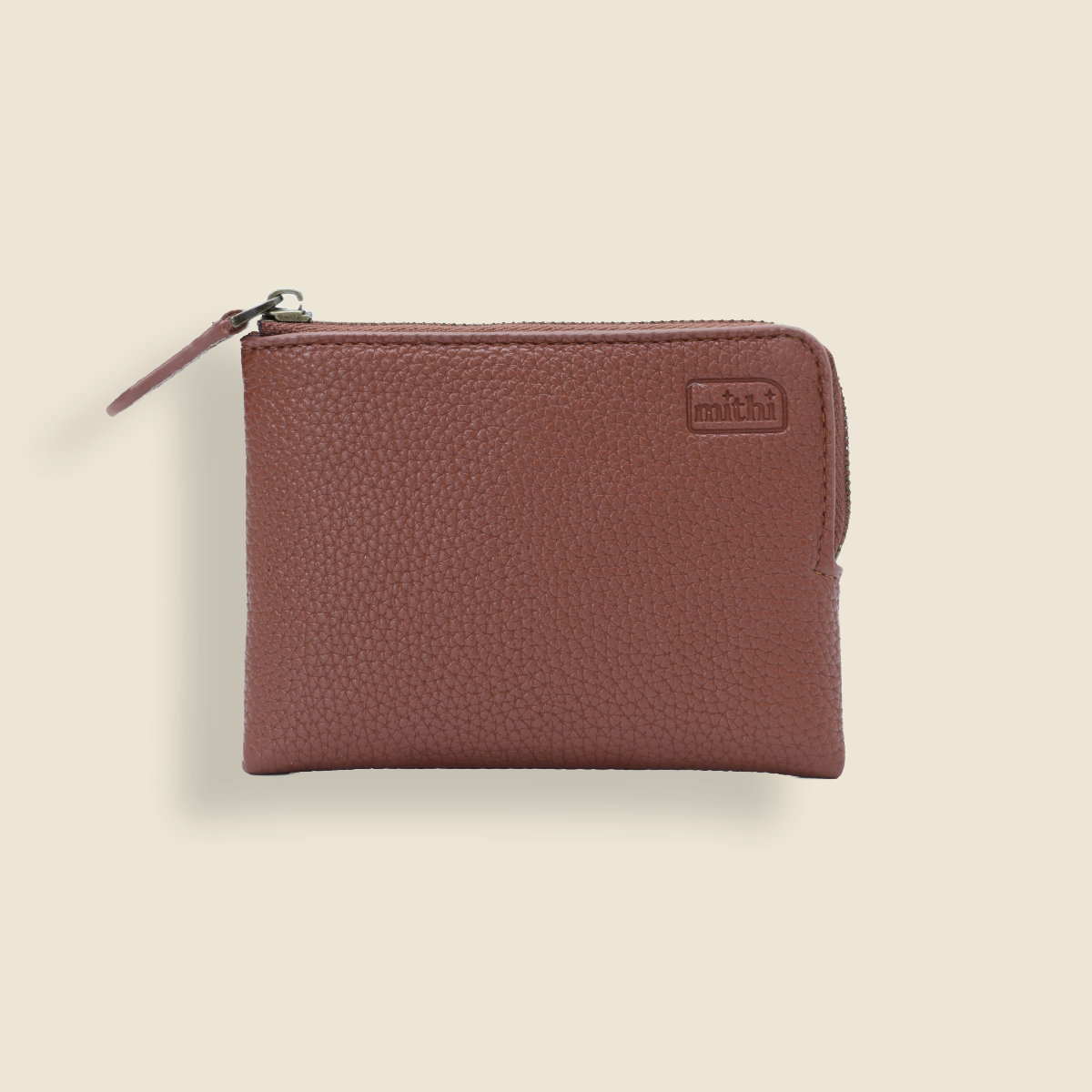 MITHI SMALL WALLET - BROWN ( UNISEX ) – Story of Mithi
